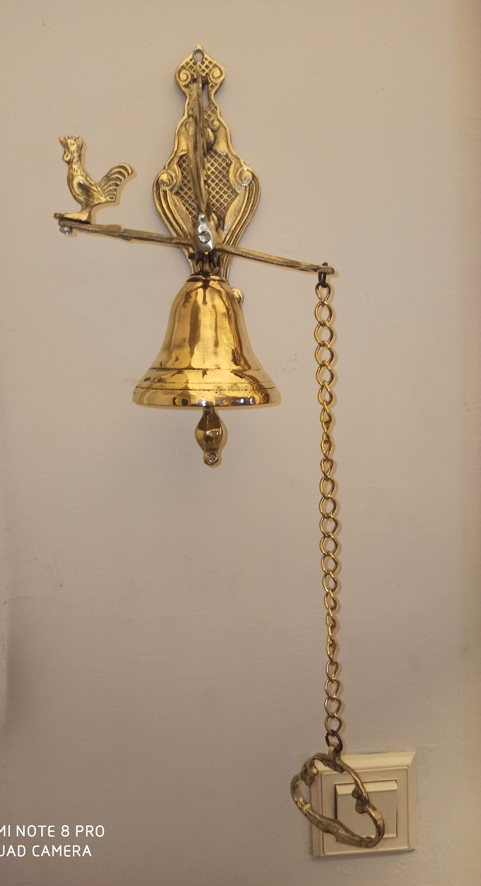 Brass Door Bell Etsy