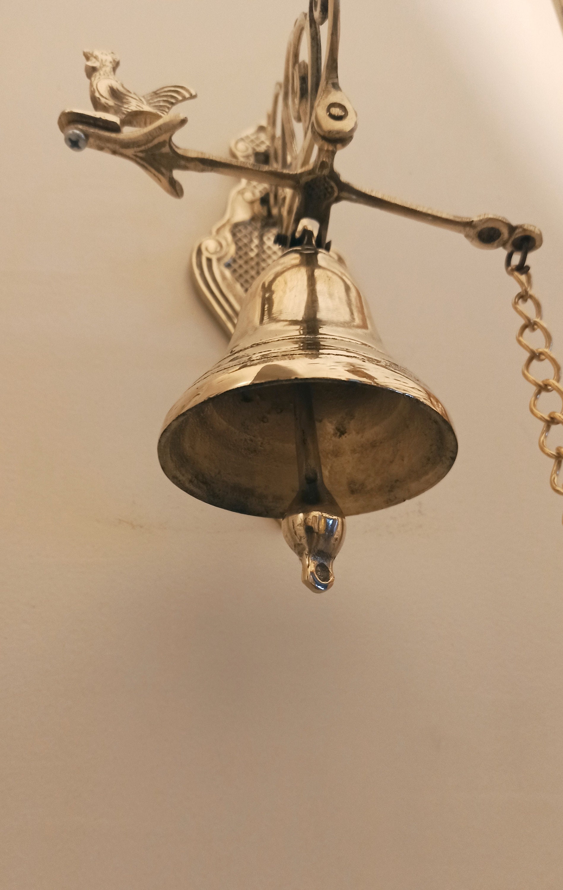 Brass Door Bell Etsy