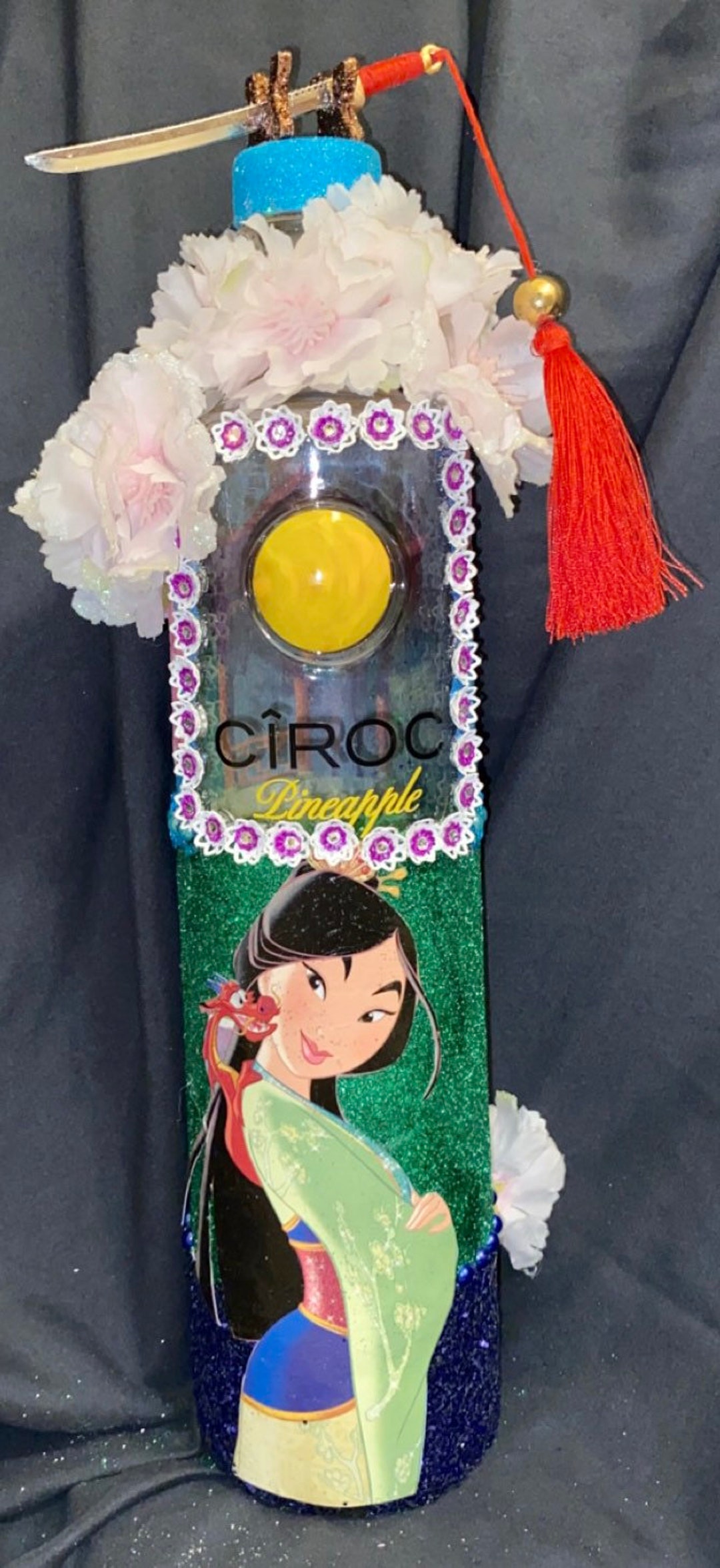 Ciroc Mulan Inspired Custom Bottle - Etsy
