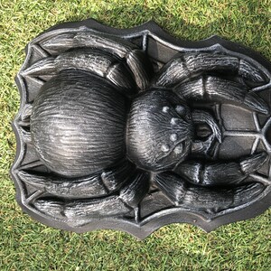Stone/cre Large Tarantula Spider Garden Statue or Home Decor-handmade ...