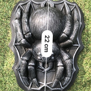 Stone/cre Large Tarantula Spider Garden Statue or Home Decor-handmade ...