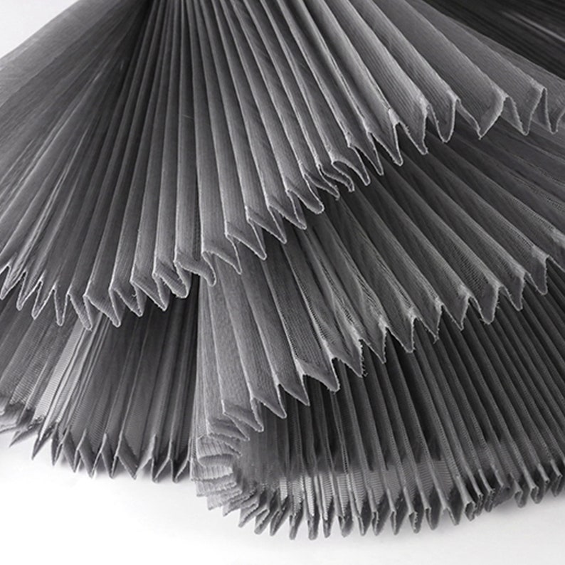 Ruffle Pleated Fabric Stiff Texture Fabric for Stage - Etsy