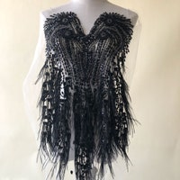 Feather Corset - Etsy