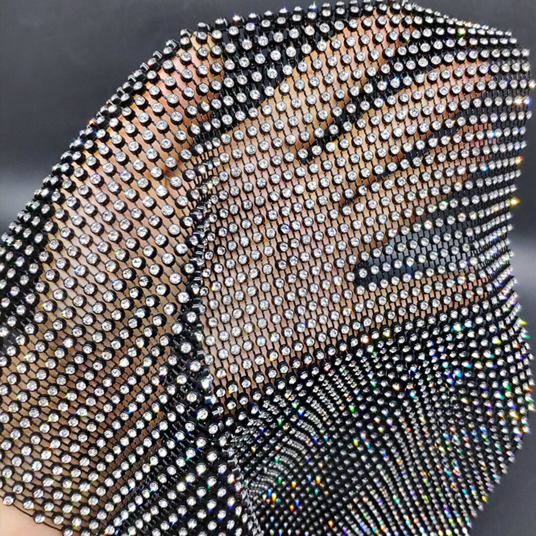 Bling Rhinestone Fabric Sparkling Rhinestone Sheet for Party ,prom - Etsy