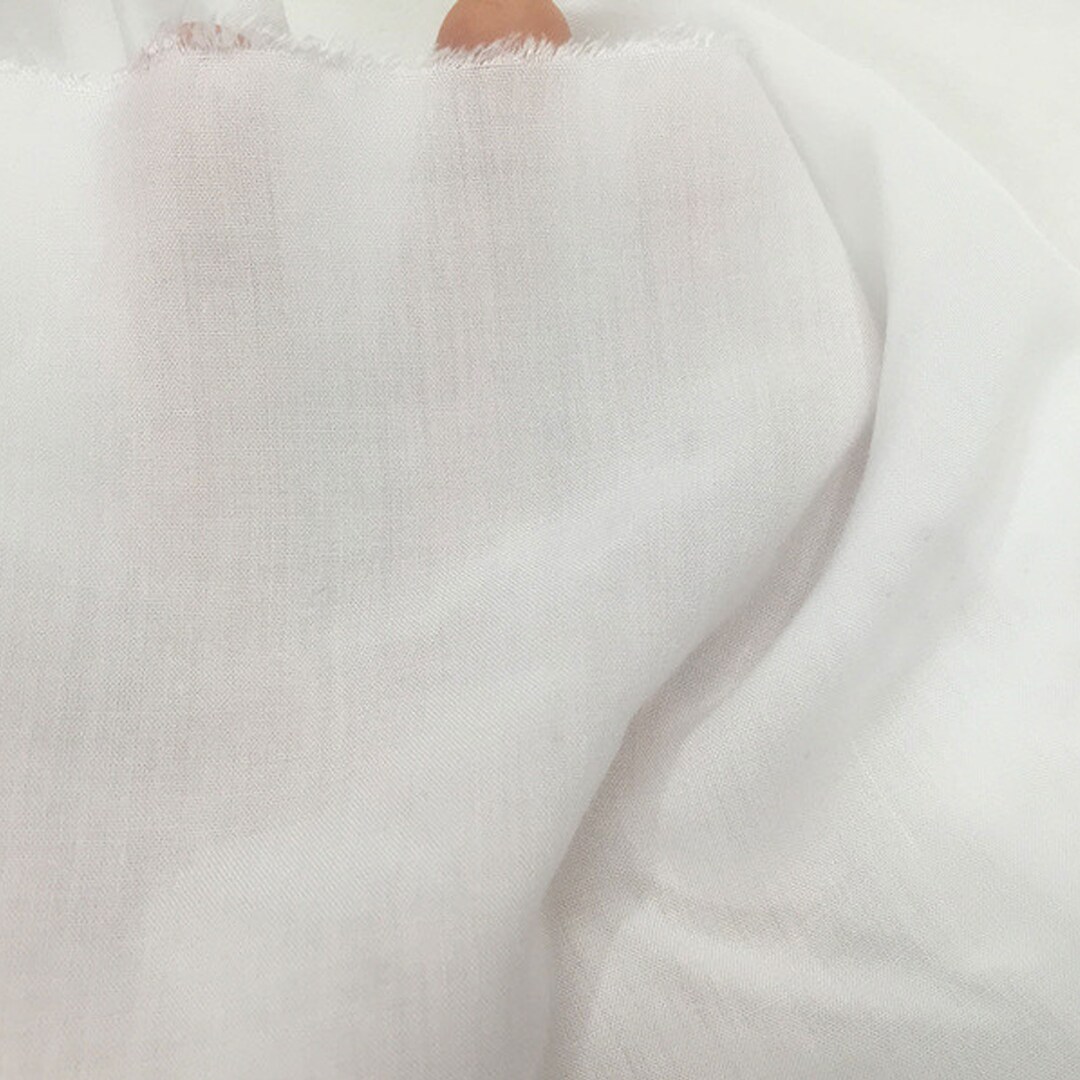 White Cotton Fabric by Yard Cotton Lining Fabric for Shirts Tops, Dress ...