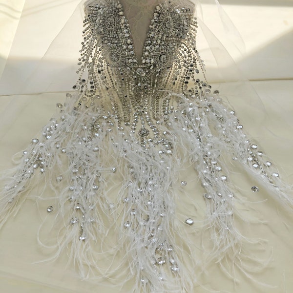 Rhinestone Feather - Etsy