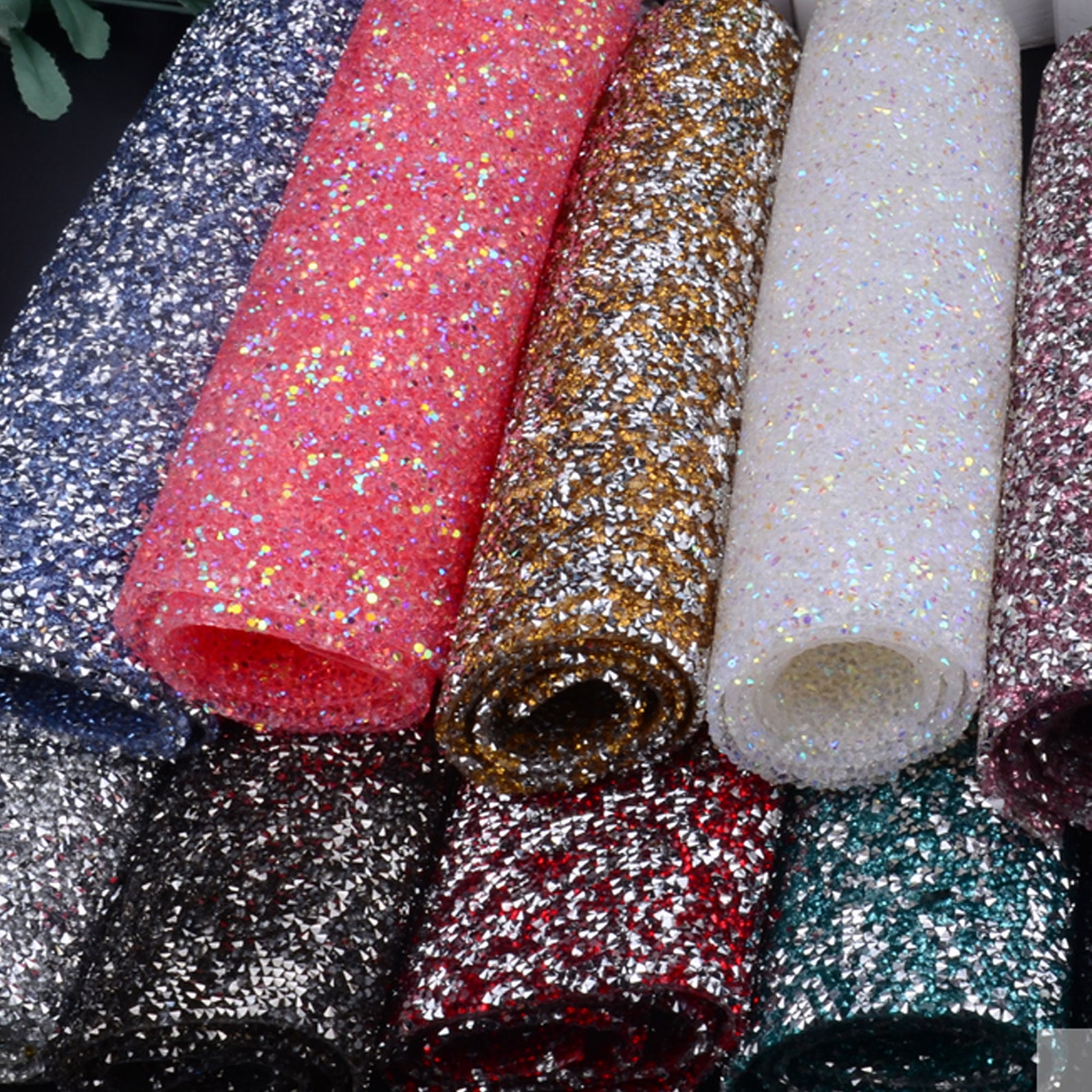 Rhinestones Sticker Sheet Self-adhesive Bling Sheets Glitter - Etsy