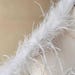 1ply Ivory Boa Fluffy Ostrich Feather Boa Trim 2 Yards Long for Holiday ...