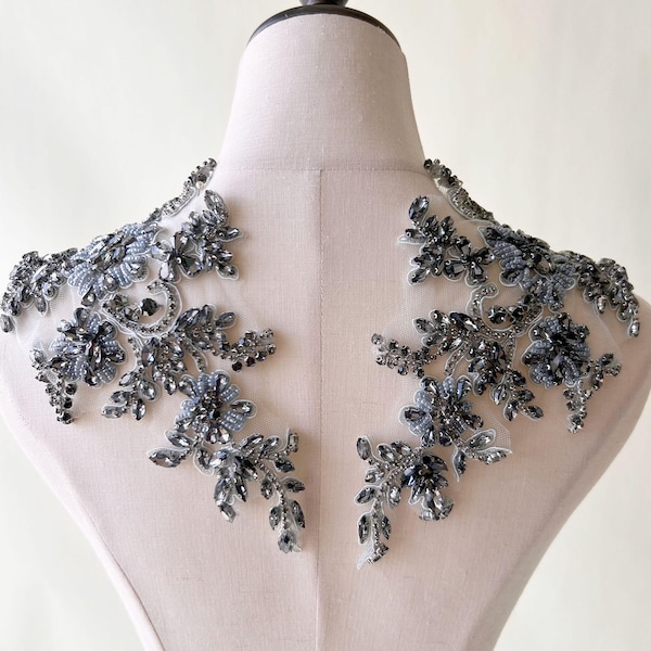 Gray Rhinestone - Etsy