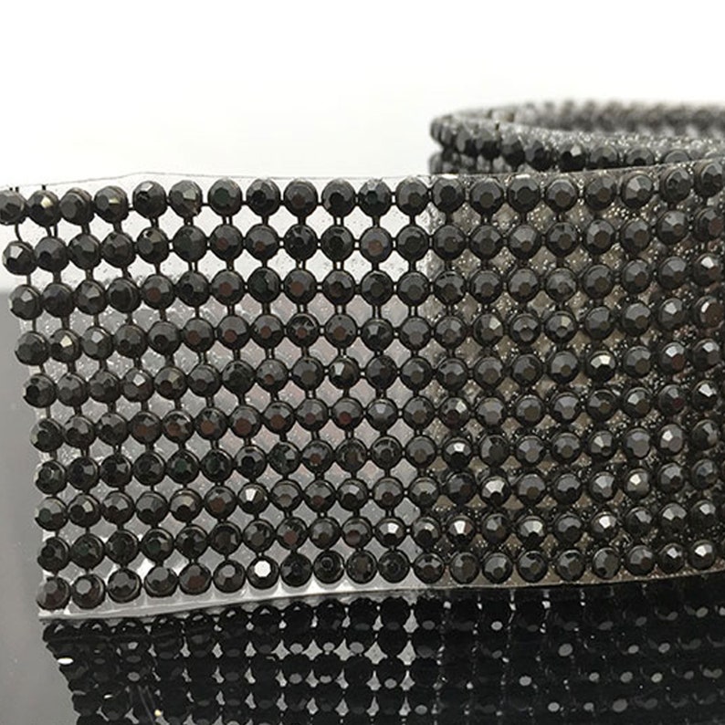 Diamante Rhinestone Mesh Bling Rhinestone Wrap Ribbon for Wedding, Cake ...