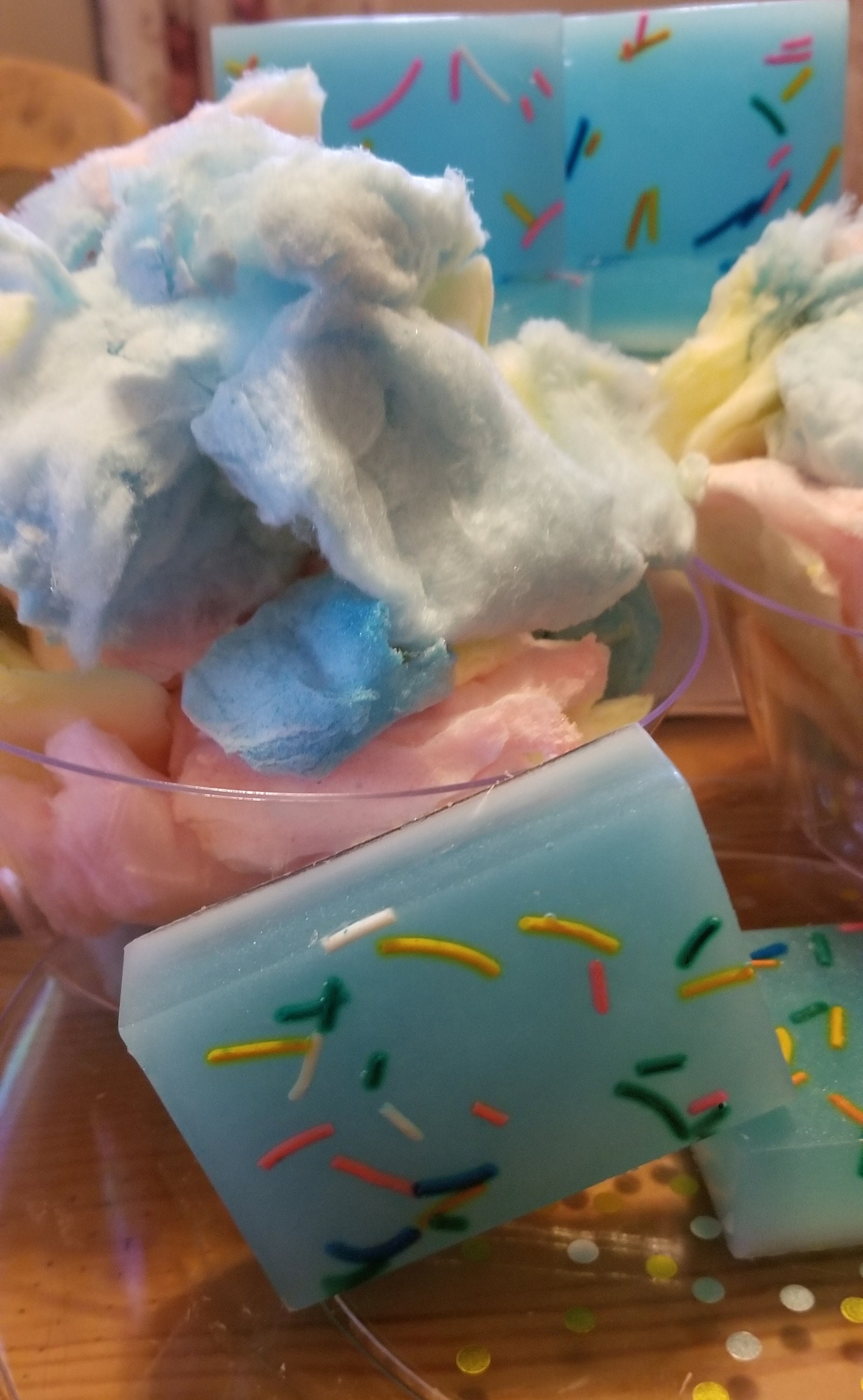 Blue Cosmic Cotton Candy Soap Bars Kids Line Kids Soap - Etsy
