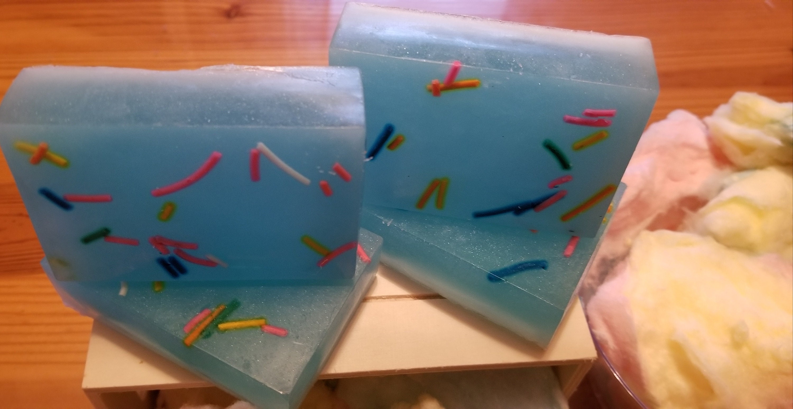 Blue Cosmic Cotton Candy Soap Bars Kids Line Kids Soap - Etsy