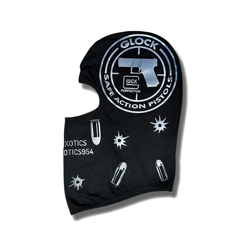 Custom 3M Reflective Face Mask / Face Covering / Head Sock / Balaclava ...