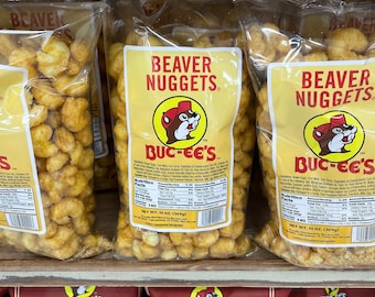 Buc-ee's Famous Beaver Nuggets Sweet Corn Puff Snacks Texas Bucees - Etsy