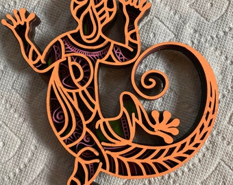 Gecko Neon Sign - Etsy