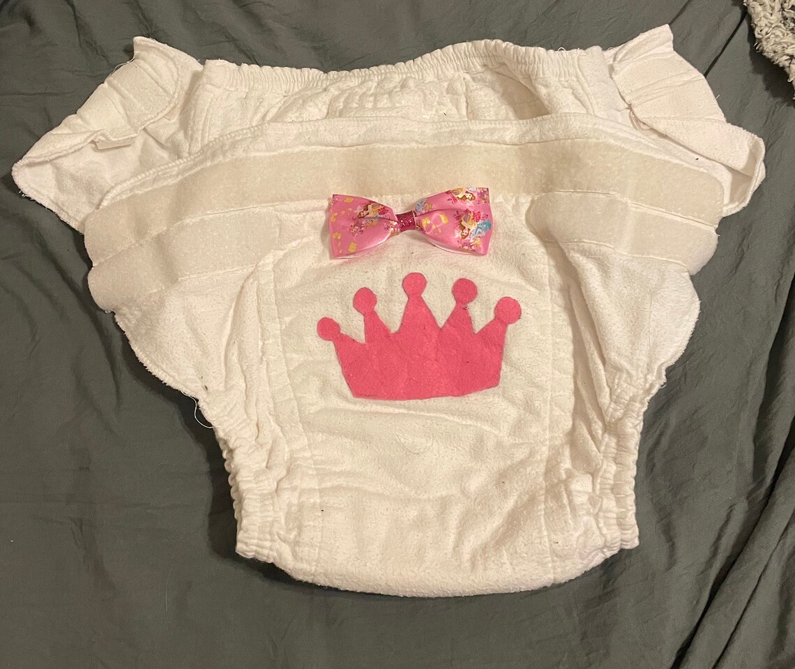 Princess Reusable ABDL Diaper Bundle | Etsy