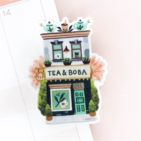 Boba Tea Sticker - Etsy