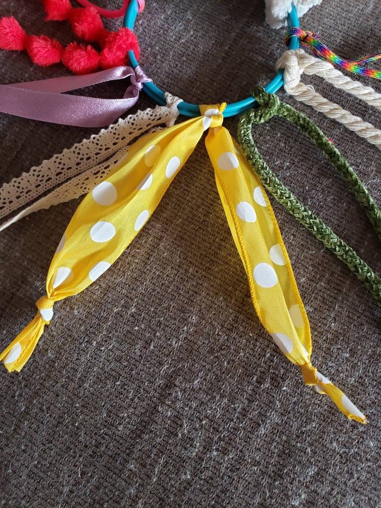 Baby/infant Sensory Learning Toy, String or Rope Ring - Etsy