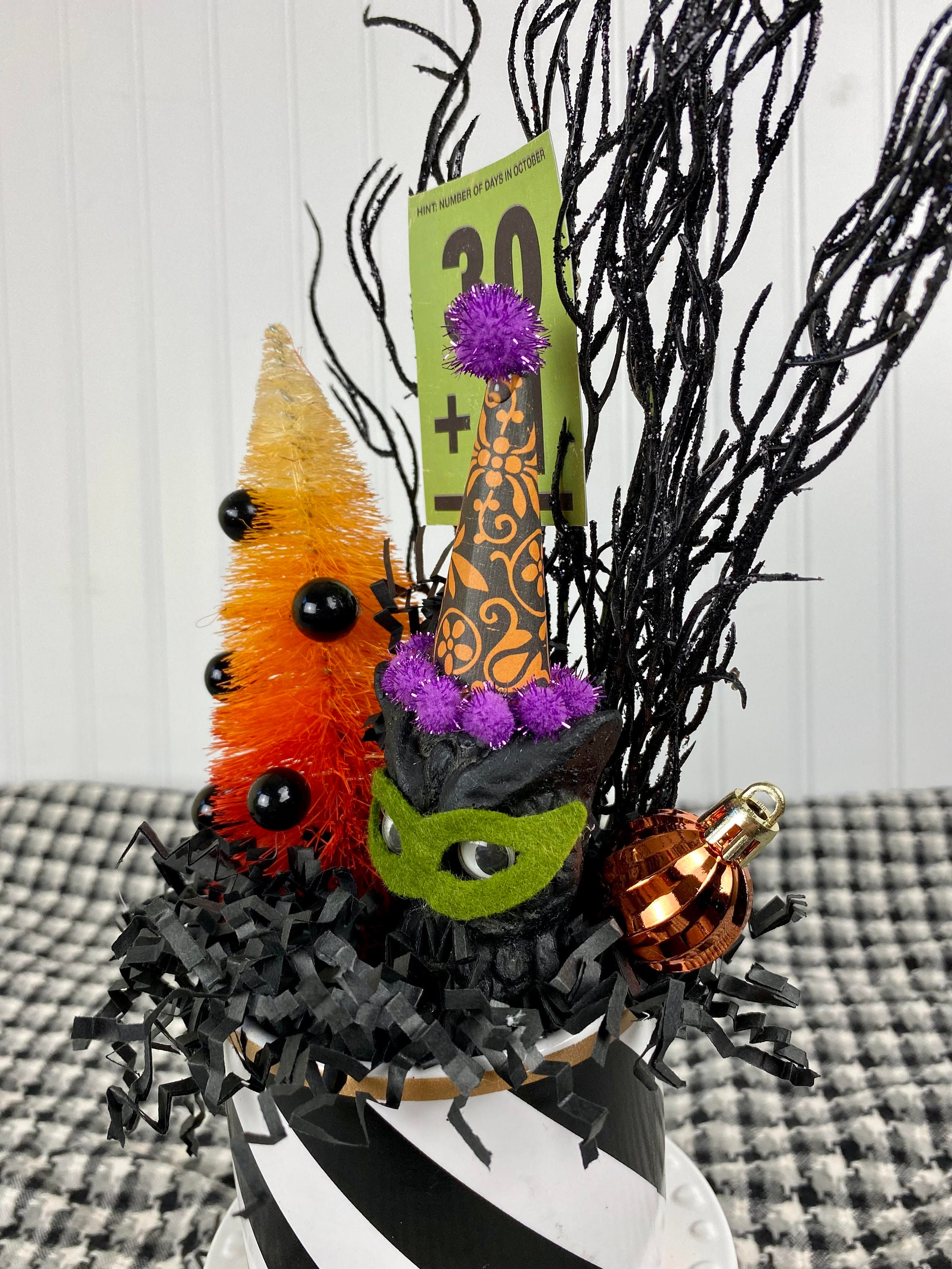 Vintage Halloween Decor / Retro Halloween Decor / Halloween Decoration ...