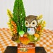 Vintage Fall Owl Decor / Vintage Spice Tin / Vintage Owl / - Etsy