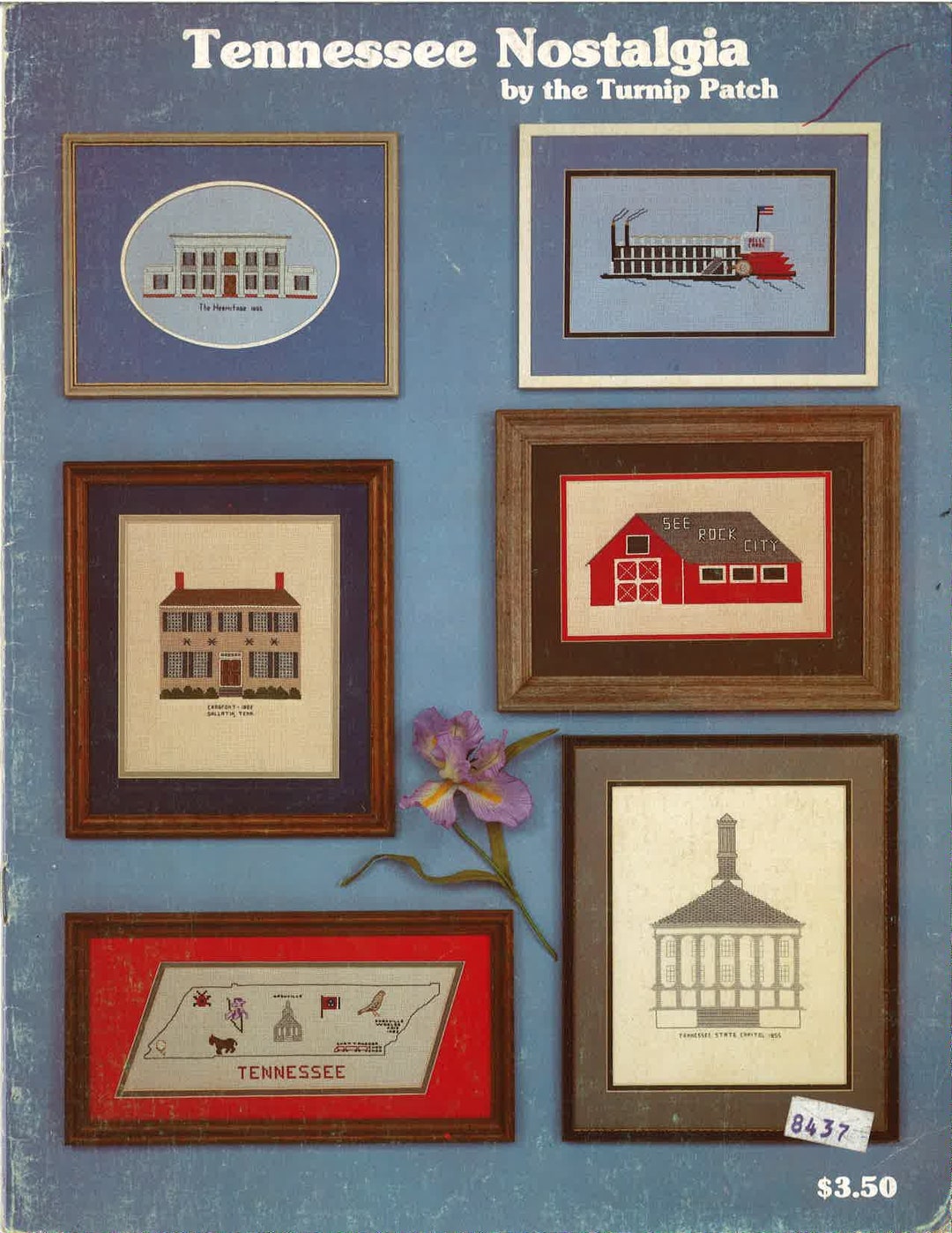 Vintage Cross Stitch Patterns/ Tennessee Nostalgia / Tennessee Cross ...