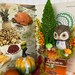 Vintage Fall Owl Decor / Vintage Spice Tin / Vintage Owl / - Etsy