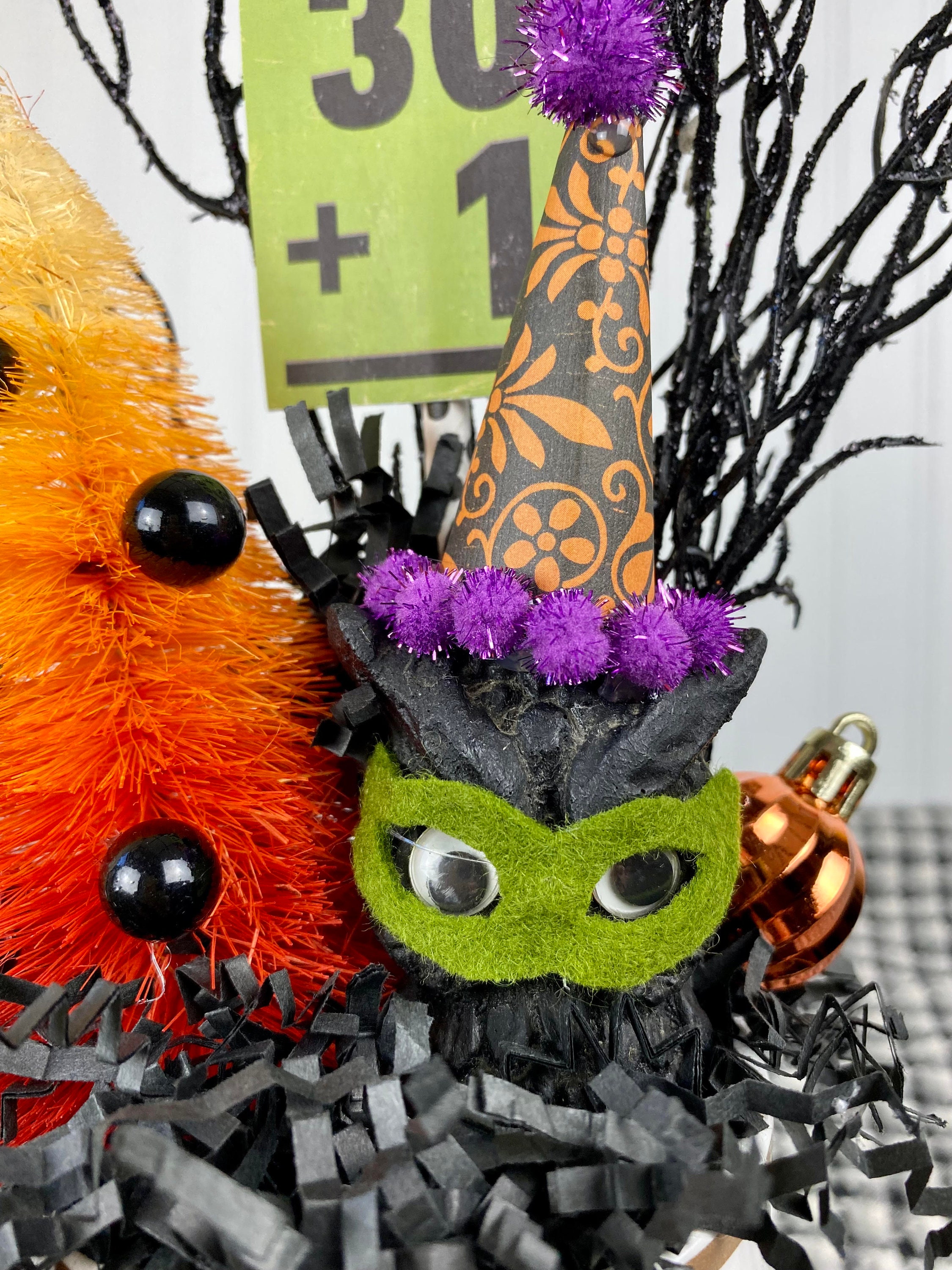 Vintage Halloween Decor / Retro Halloween Decor / Halloween Decoration ...