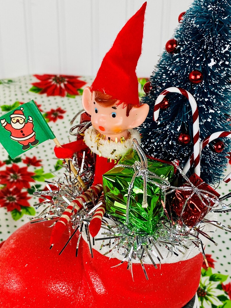 Vintage Christmas Decor / Vintage Elf From Japan / Vintage - Etsy