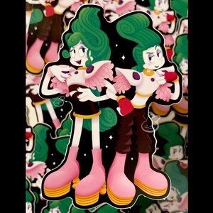 Velvet & Veneer 4” Stickers | Trolls Glossy Vinyl Sticker - Etsy