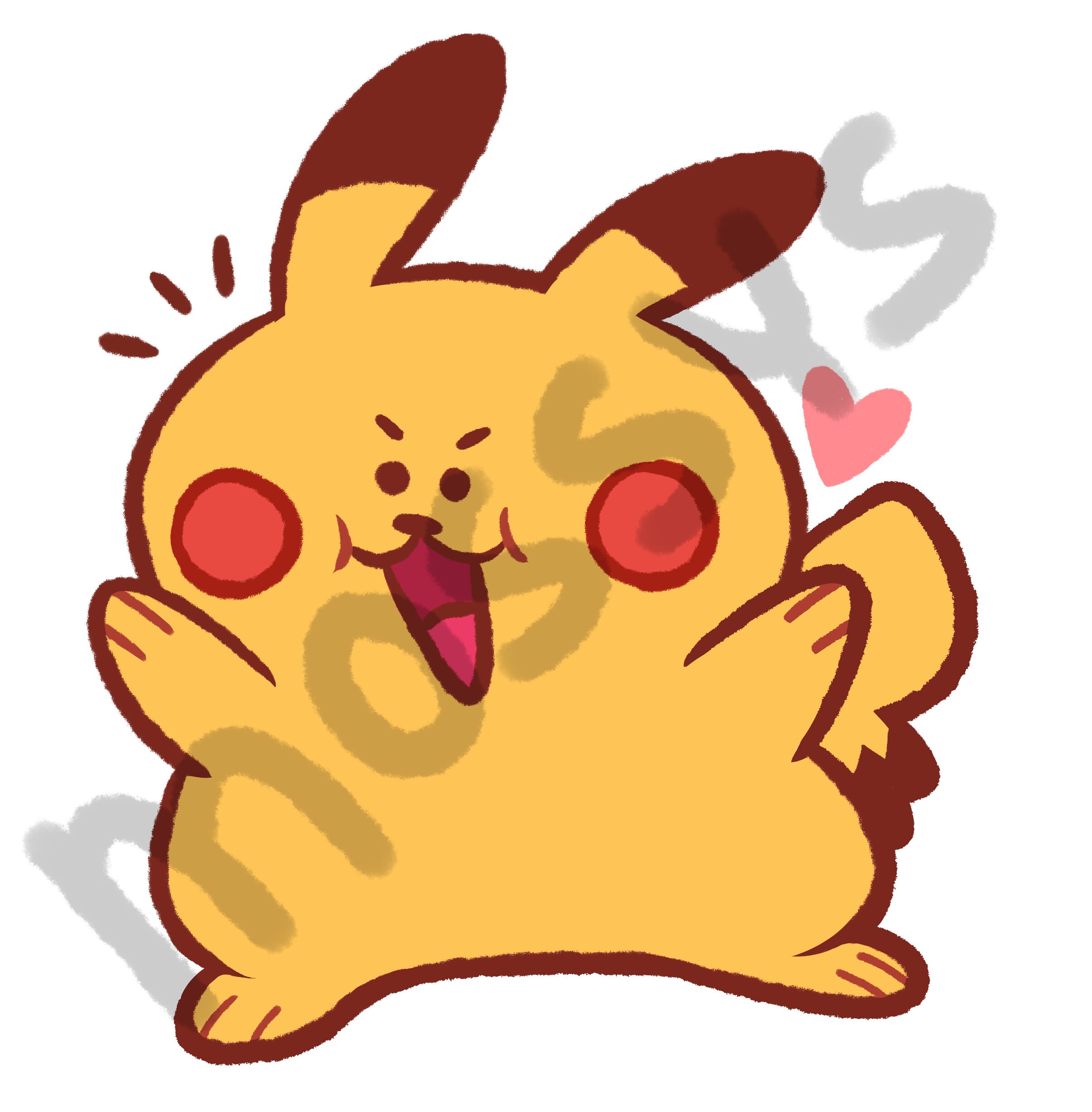 Chonky Mouse Sticker Matte / Glossy Vinyl Cute Yellow Mouse - Etsy Canada