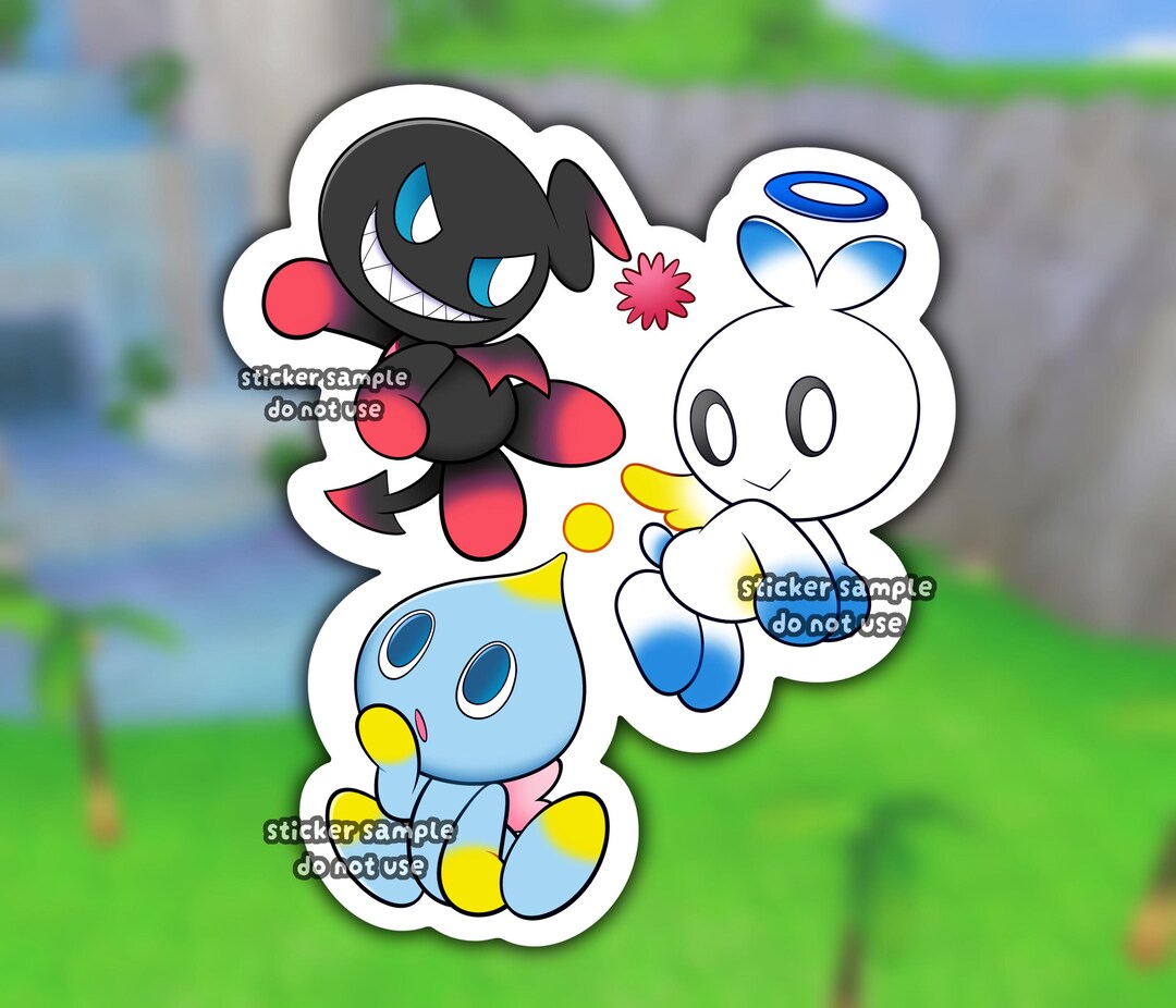 Chao Garden Sticker | 4" SA / SA2 Glossy Vinyl Stickers - Etsy