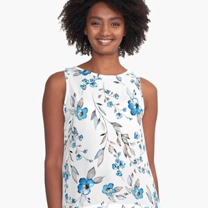 Watercolor Floral Seamless Pattern, Watercolor Flower Digital Paper ...