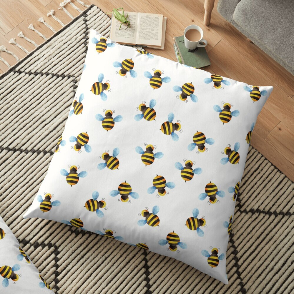 Bumble Bee Seamless Pattern Bee Fabric Pattern Bee Digital - Etsy