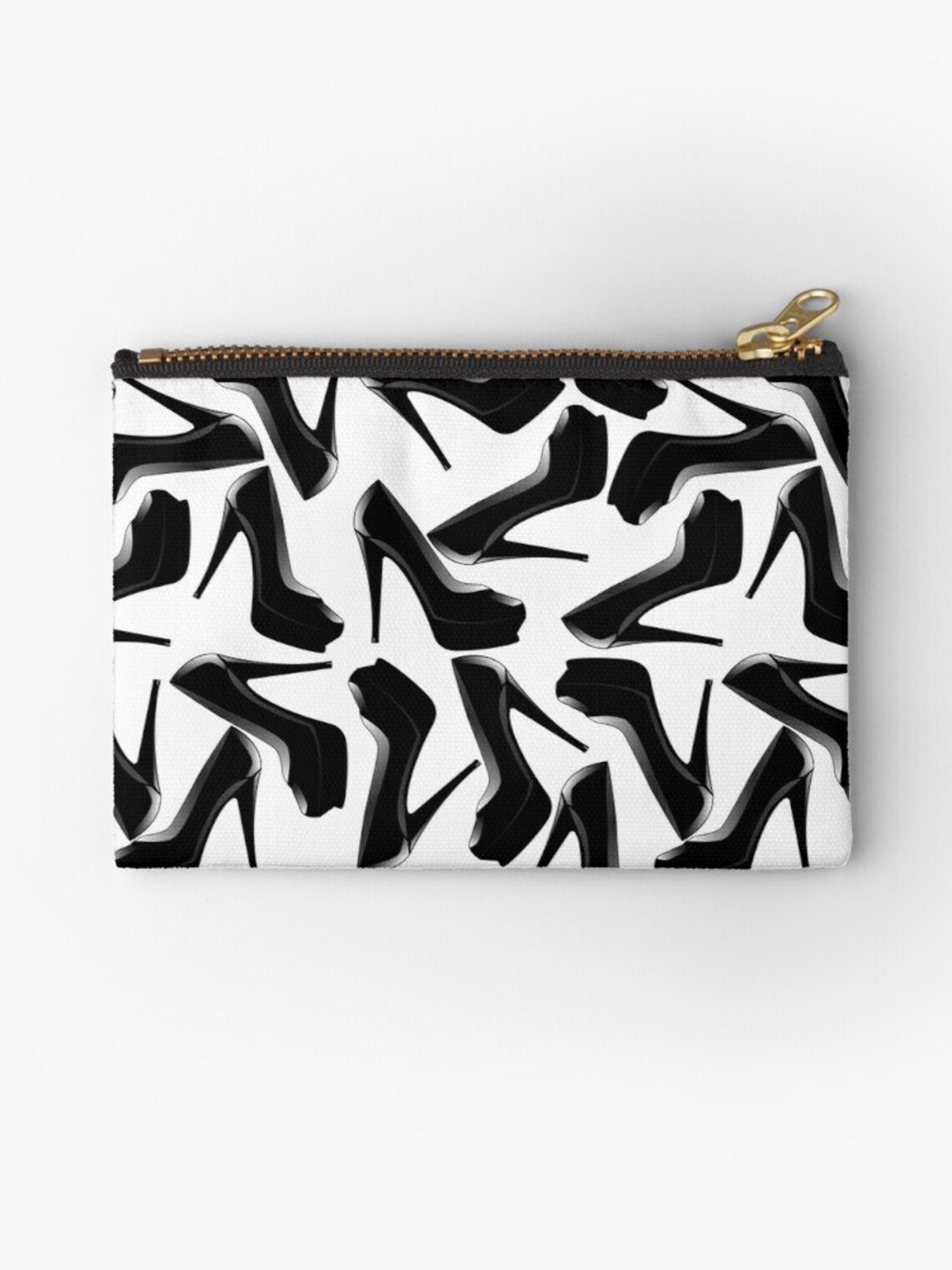 Black High Heel Seamless Pattern Stiletto High Heel Digital | Etsy