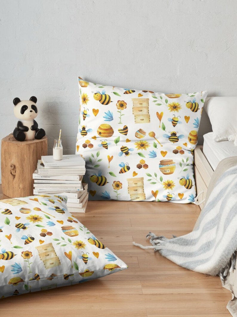 Bees Seamless Pattern Bee Digital Paper Bee Scrapbook Paper - Etsy