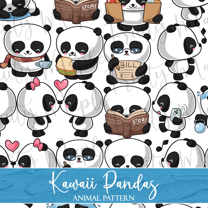 Panda Scrapbook - Etsy