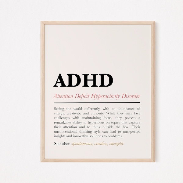 Adhd Social Worker - Etsy