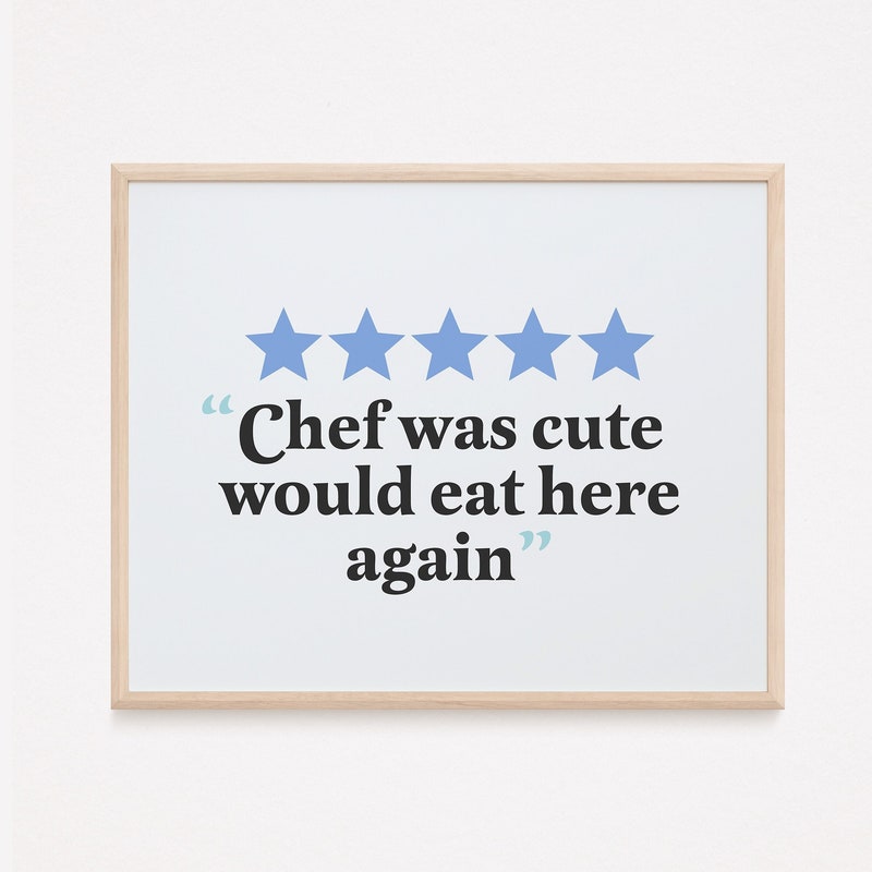 Chef Was Cute - Etsy