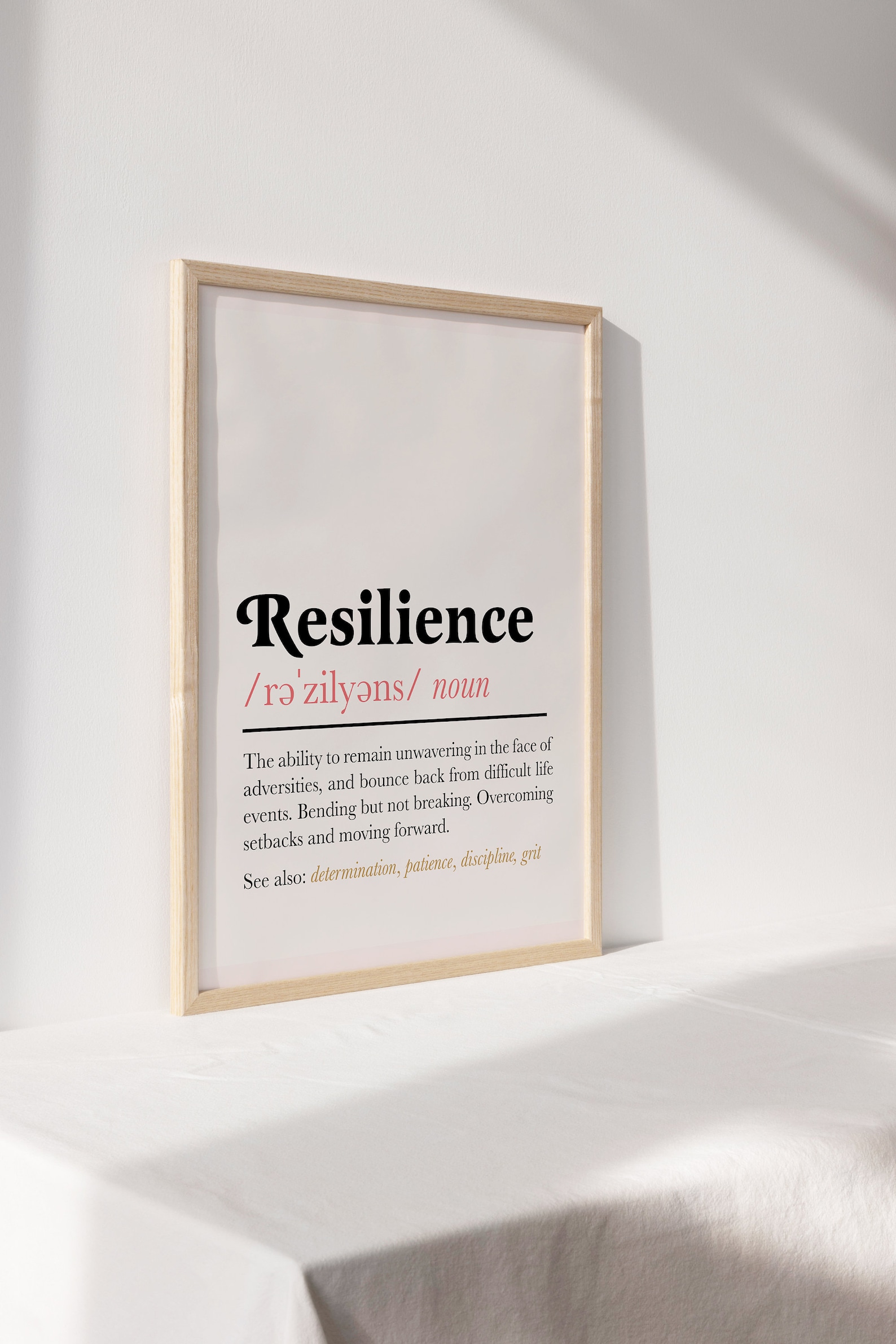 Resilience Definition Print Resilience Printable - Etsy Resilience Definition Print Resilience Printable - Etsy