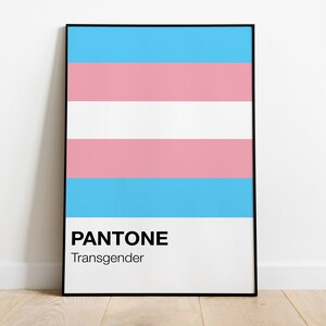 Transgender Print Transgender Pride Flag LGBT Pride Flag Trans Print ...