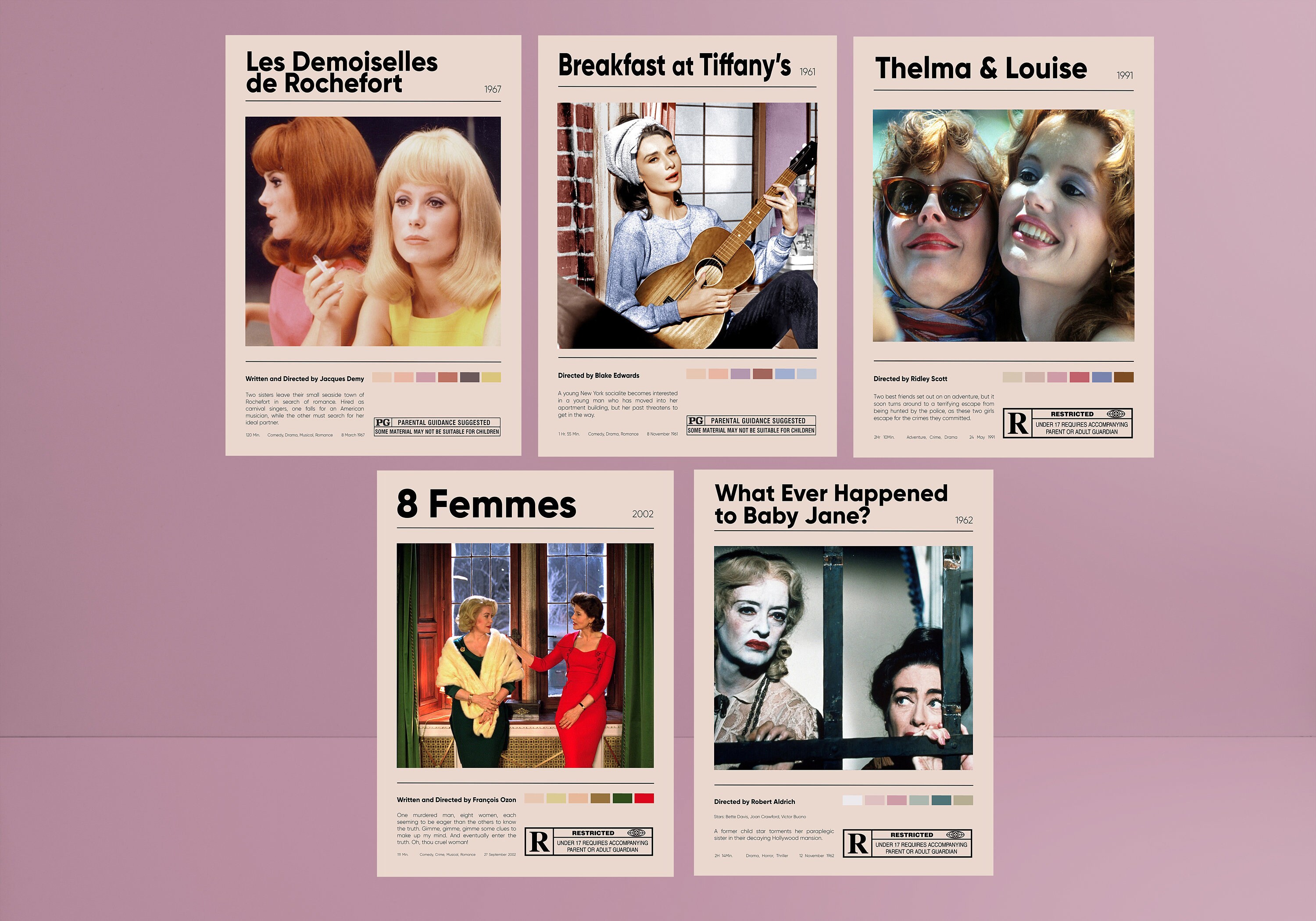 8 Femmes Poster