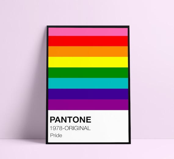 Original LGBT Flag 1978 LGBT Flag Pride Flag Lesbian | Etsy