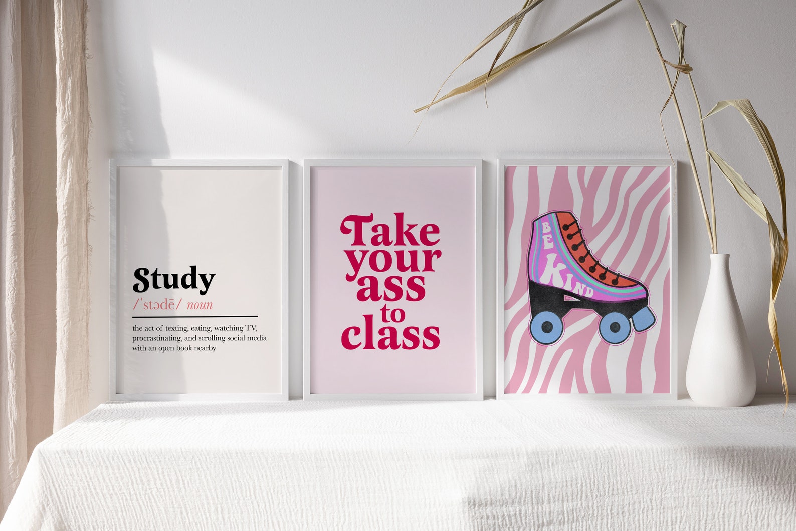 College Dorm Decor Wall Art Set of 10 College Dorm Sign - Etsy