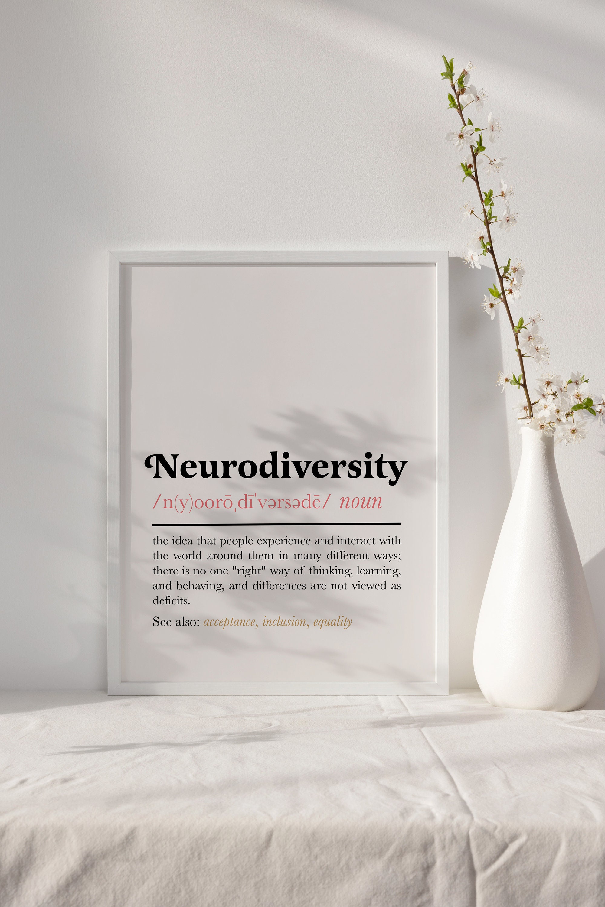 Neurodiversity Print | Neurodiversity Poster | Neurodiversity ...
