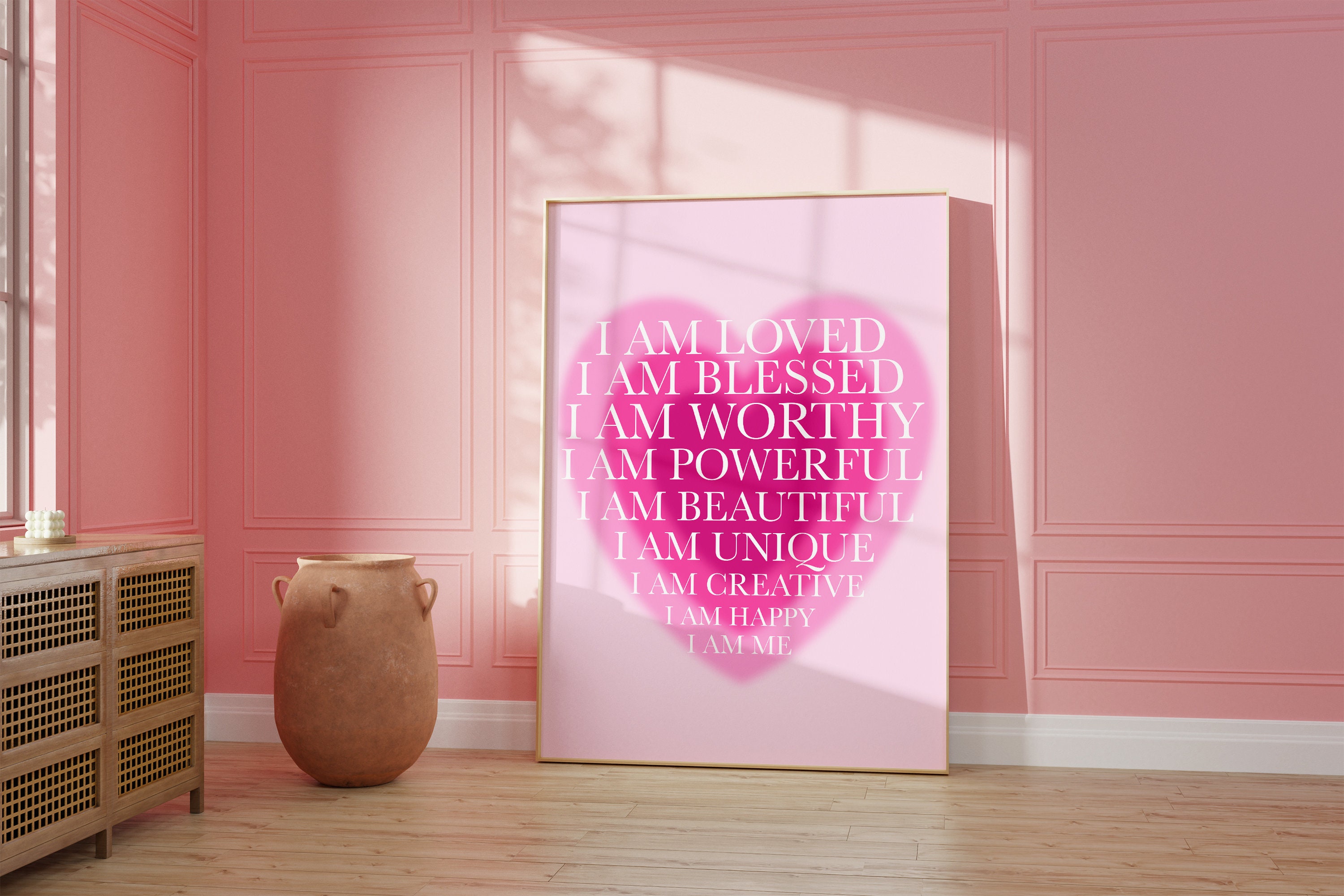 Self Love Definition Print | Daily Affirmations Print | Affirmation ...