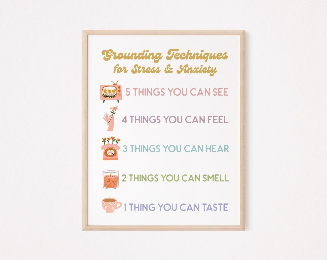 Grounding Technique Poster | Grounding Technique Print | Grounding ...