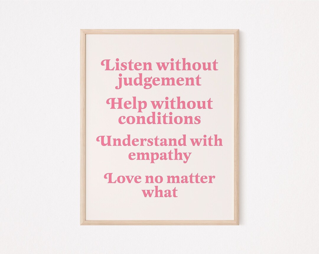 Social Worker Print Inclusivity Wall Art School Counselor Print School ...