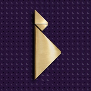 Triangle Brass Knobs Cupboard Drawer Pulls Wardrobe Knob Cabinet Knobs Modern Drawer Knob - Etsy