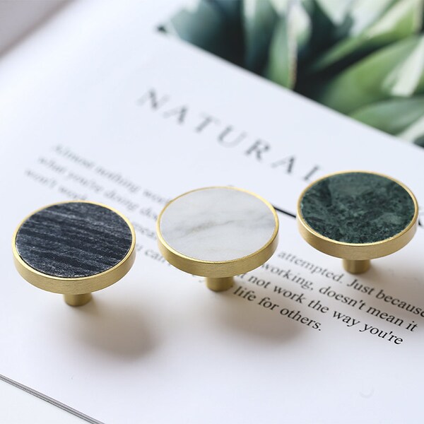 Marble Knob - Etsy UK