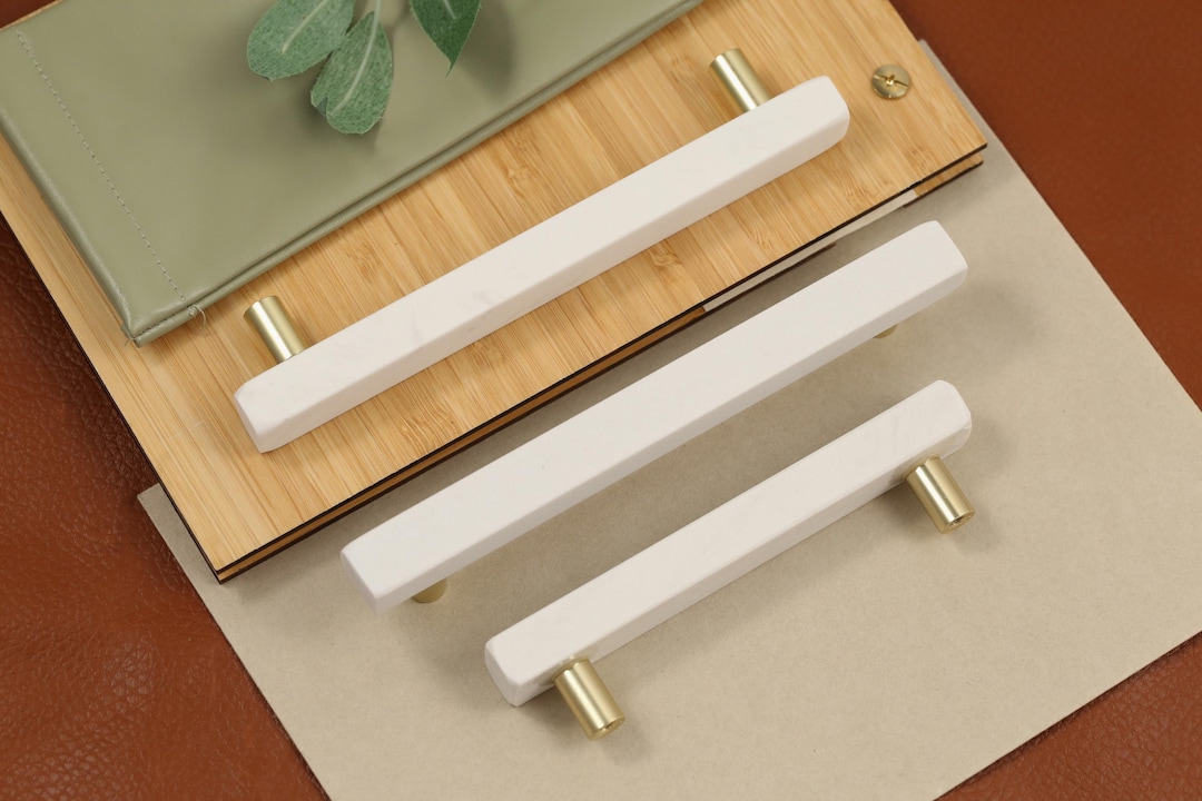 Modern Minimalist Cabinet Drawer Marble Handle Nordic Cabinet Wardrobe ...